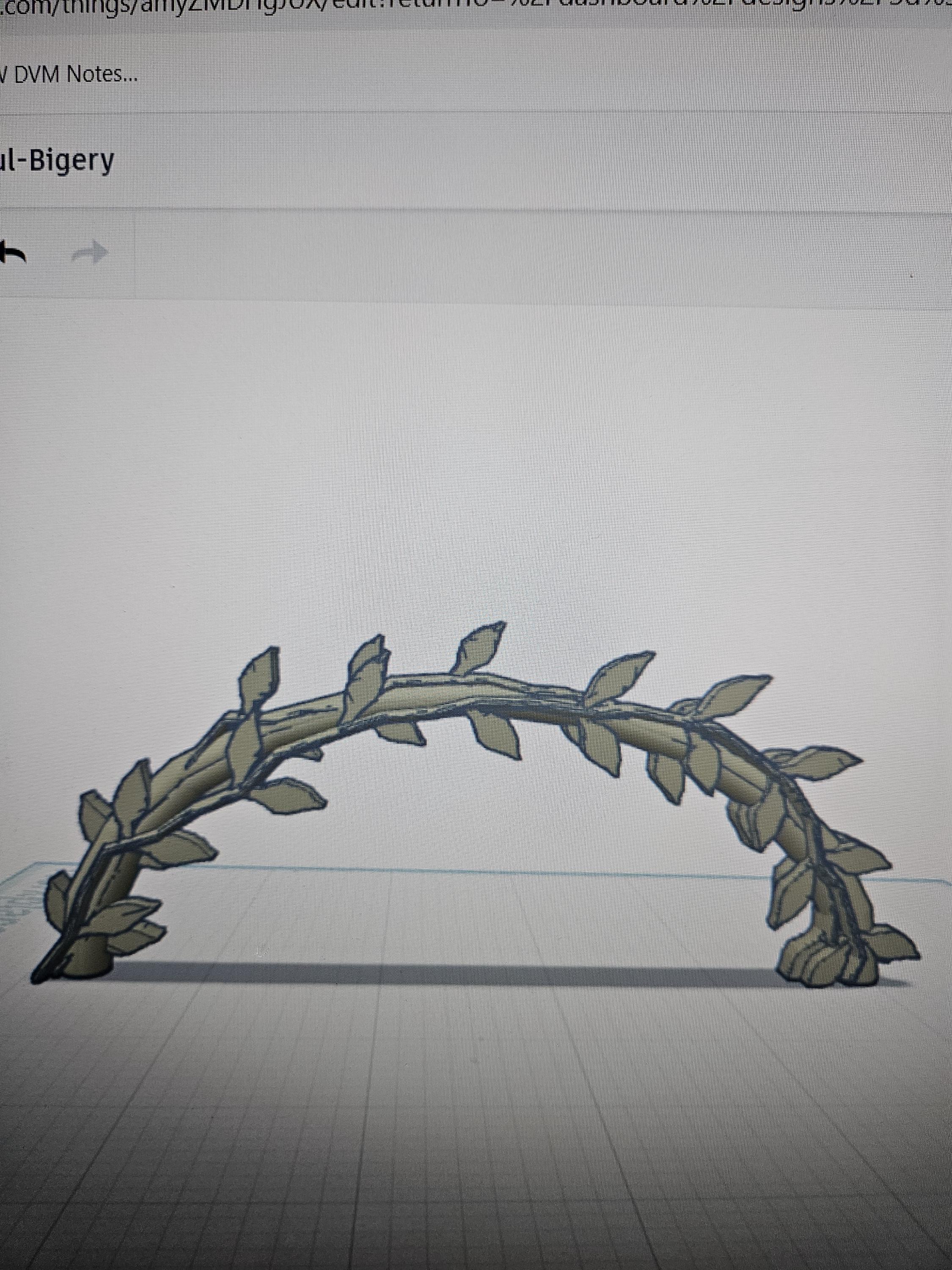 3D Stl Digital Vines Handle - Etsy