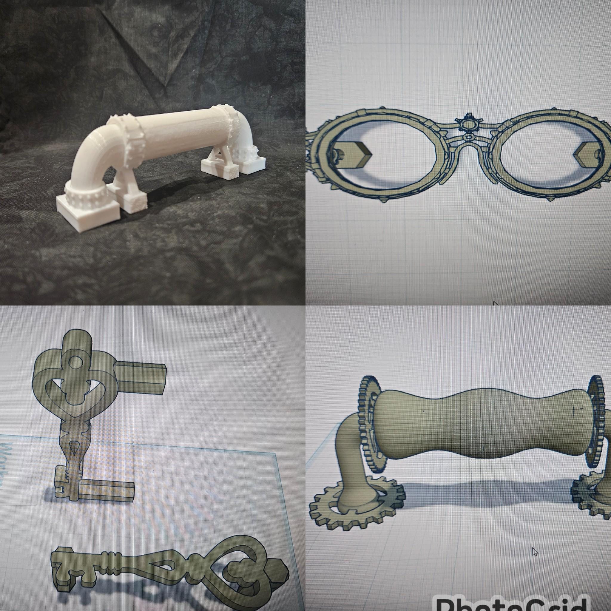 3D Steampunk Handles for Tumbler/cup - Etsy