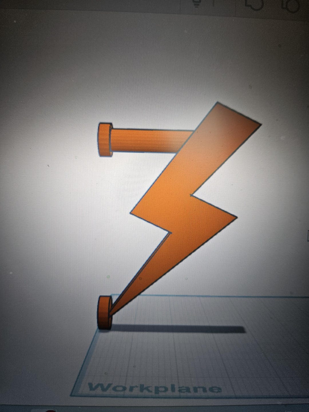 3D STL Digital File Lightening Bolt - Etsy