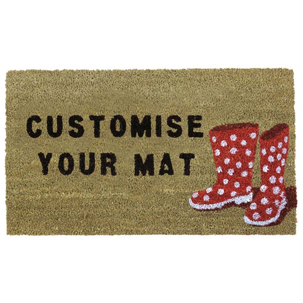 Red Door Mat - Etsy UK
