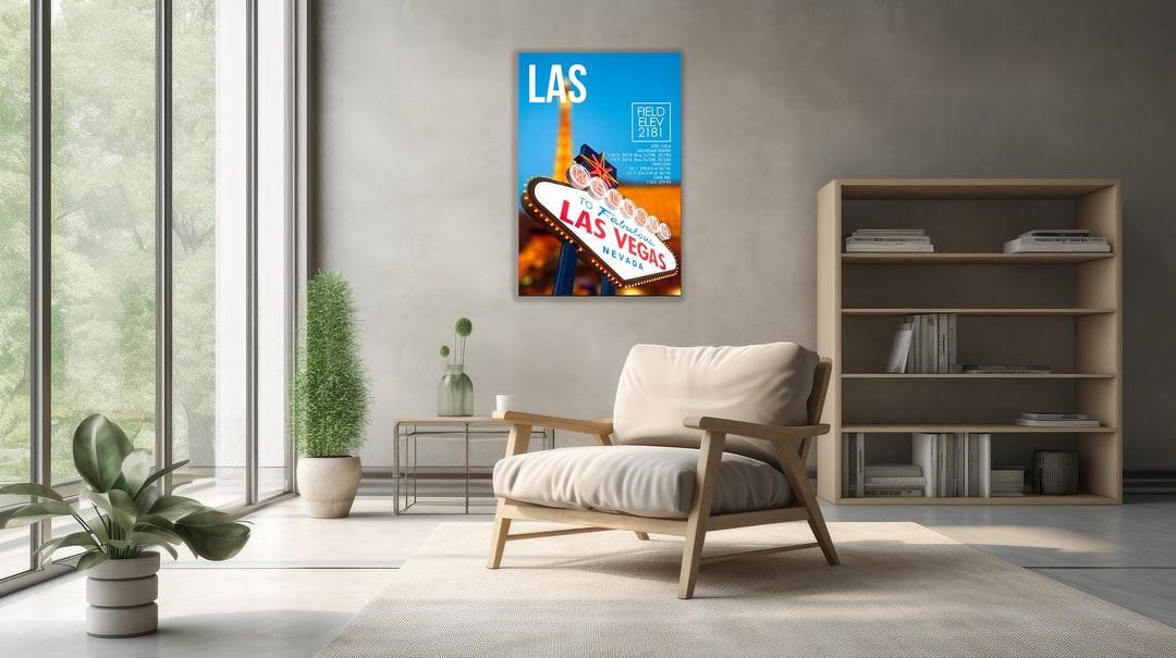 LAS ATC Las Vegas Airport Poster - Etsy
