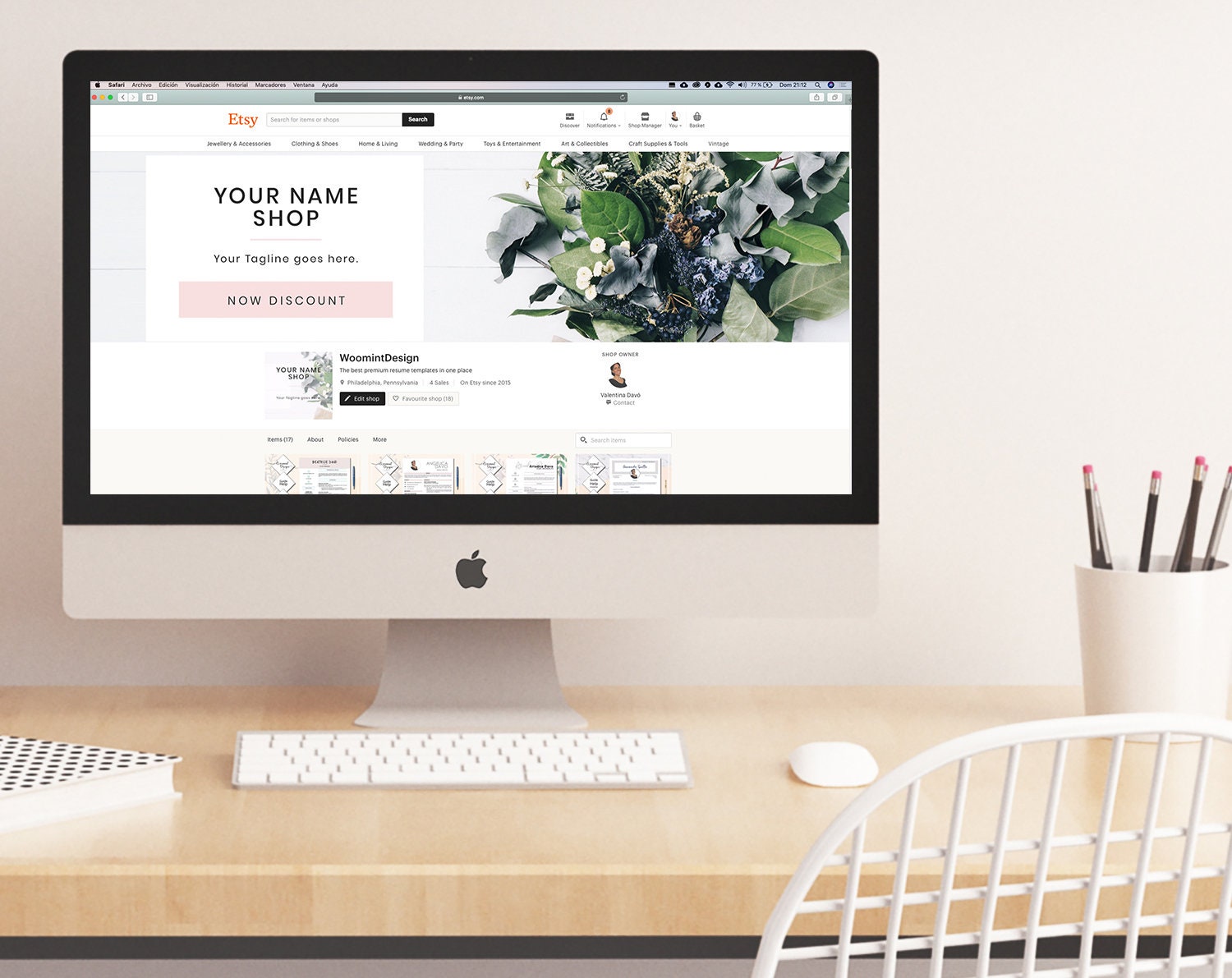 Cover Image Etsy Shop Banner Cover Photo Etsy Etsy Cover | Etsy