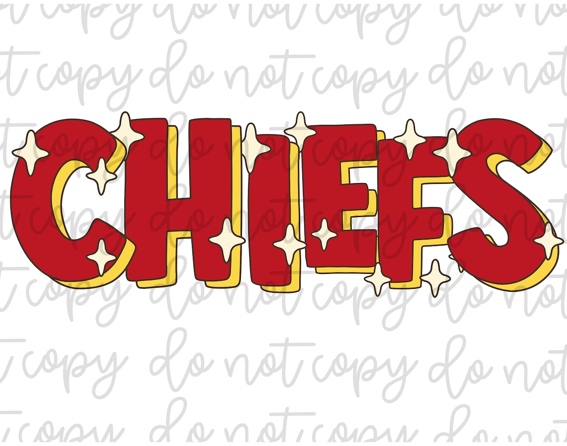 Chiefs Retro Mascot Team PNG Digital Download Design | Sublimation File ...