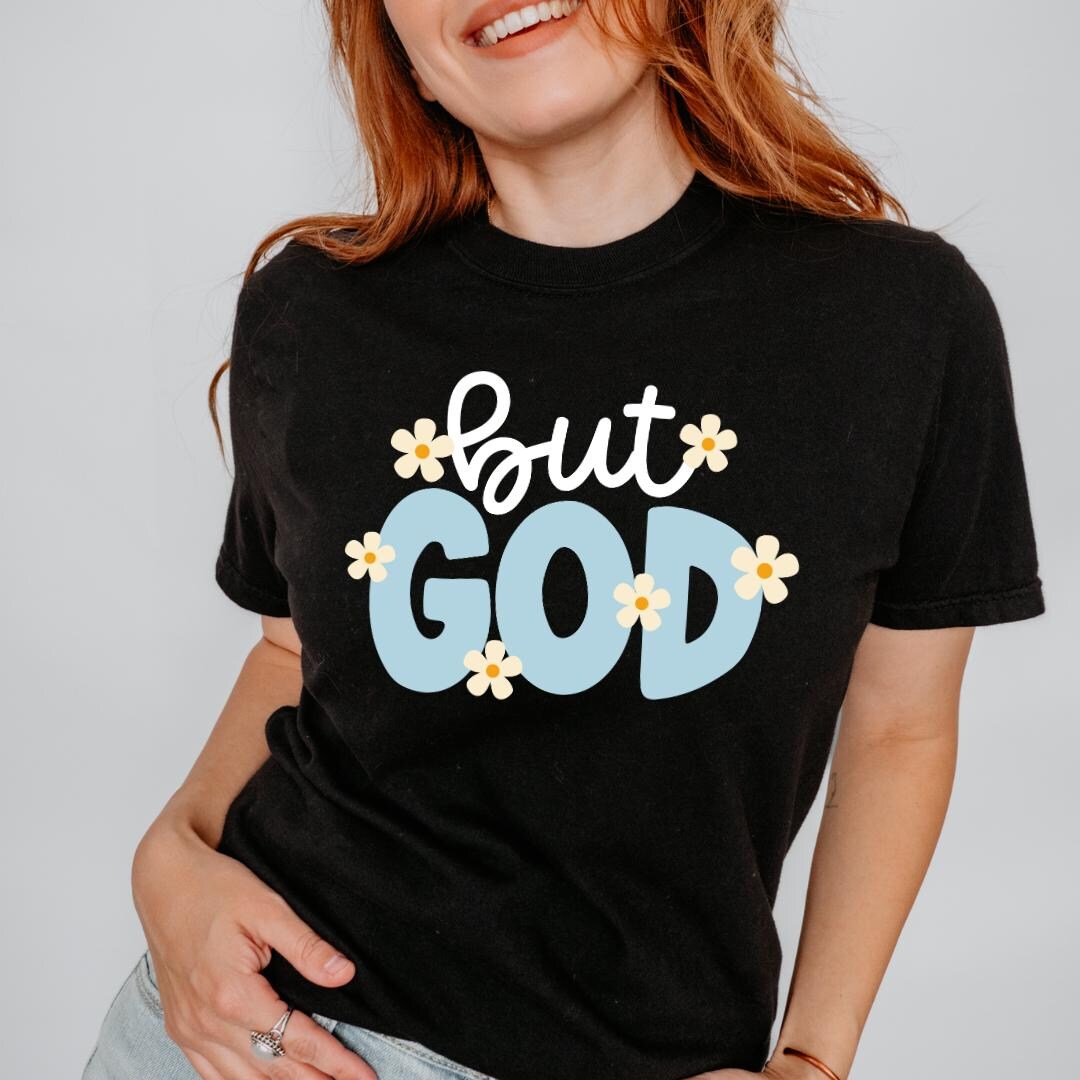 But God Groovy Christian PNG Digital Download Design | Sublimation File ...