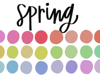 Procreate Spring Color Palette, Procreate Spring Palette, 30 Spring ...