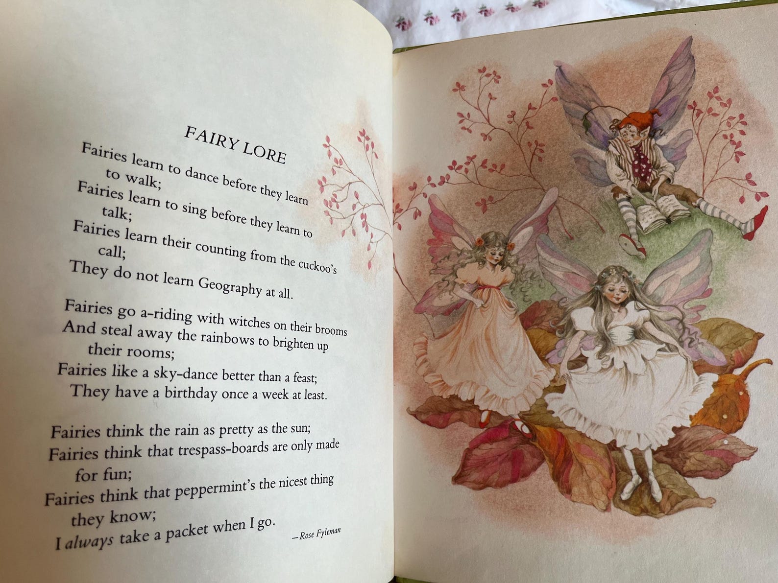 Fairy Poems for the Very Young, Illustrated by Beverly Manson Beautiful ...
