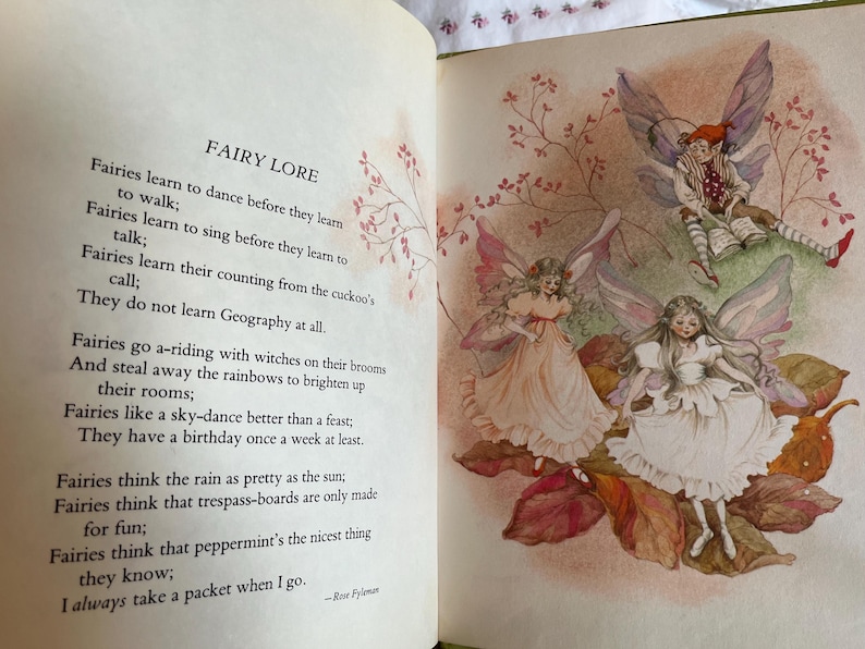 Fairy Poems for the Very Young, Illustrated by Beverly Manson Beautiful ...