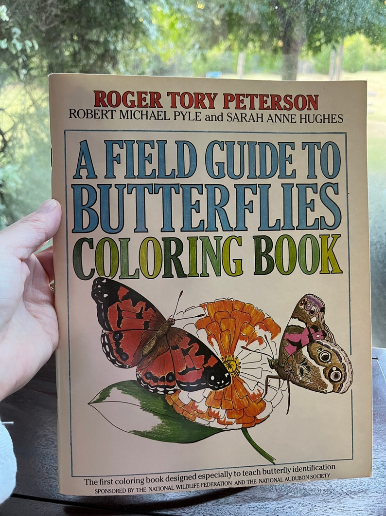 Vintage Audubon Society Field Guide Coloring Book for - Etsy