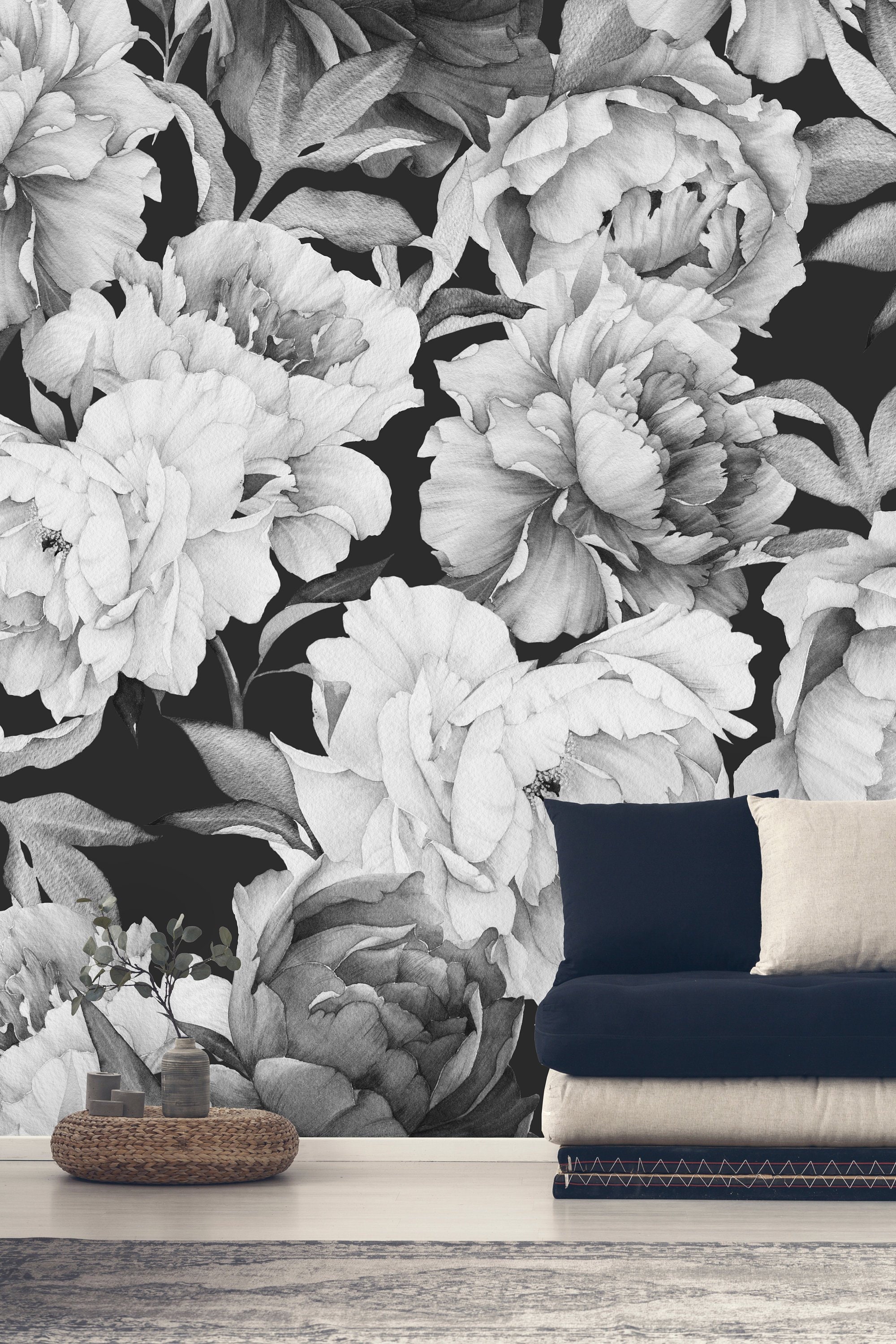 Peony Wallpaper Pattern