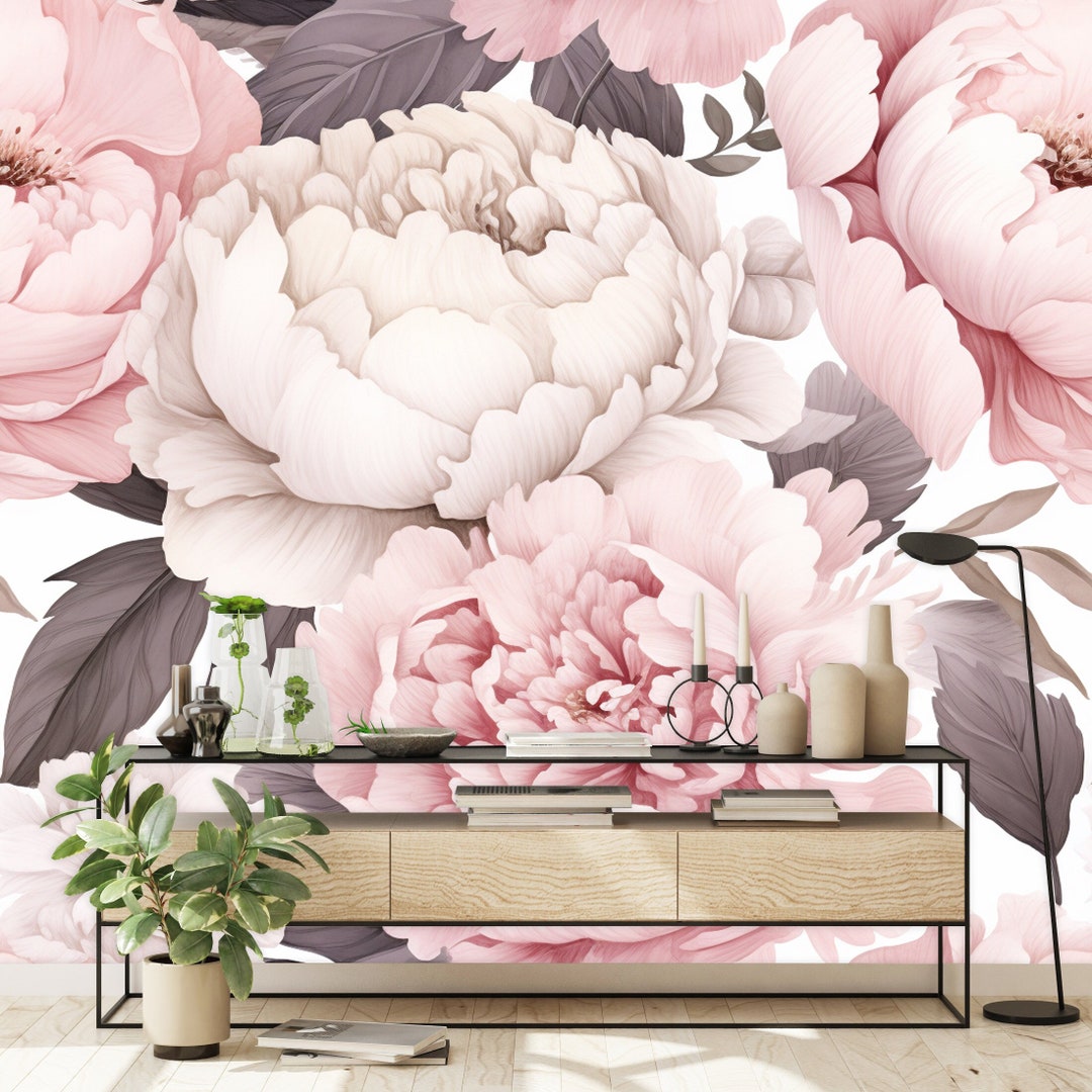 Peony Wallpaper Peel And Stick