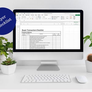 Excel Sheet Buyer Side Transaction Checklist - Etsy