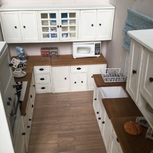 Dollhouse Kitchen Utensils Miniature Metal Cooking Utensils | Etsy