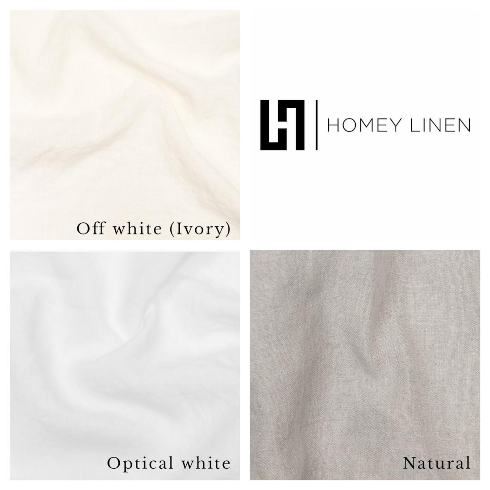 Fitted Linen Sheet in White Color. Stonewashed Linen Fitted | Etsy