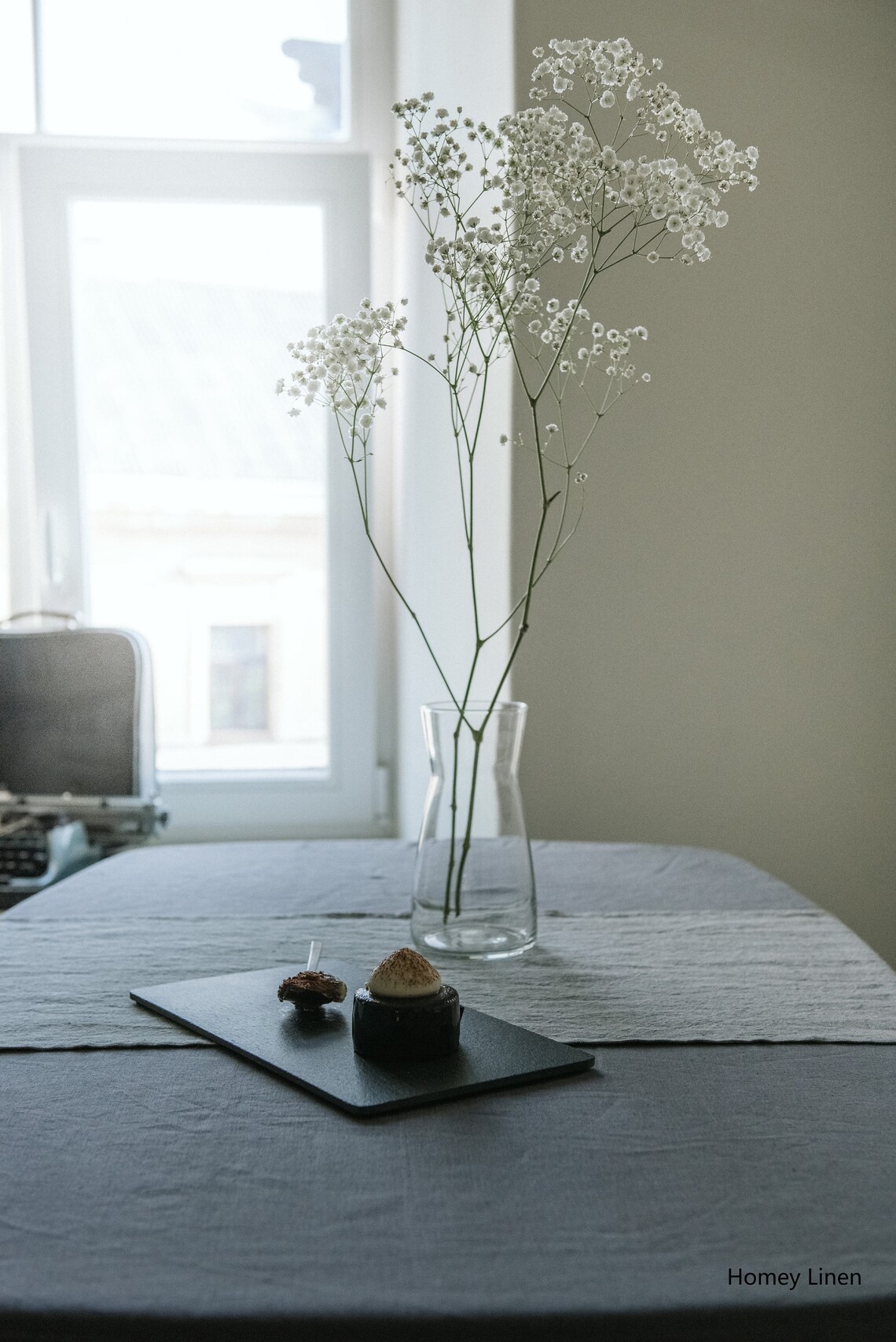 Pure linen table runners for any occasion Stonewashed linen | Etsy