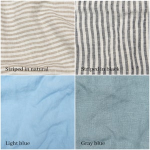 Blue Linen Apron - Stonewashed Linen Apron - Pure and Handmade Apron ...