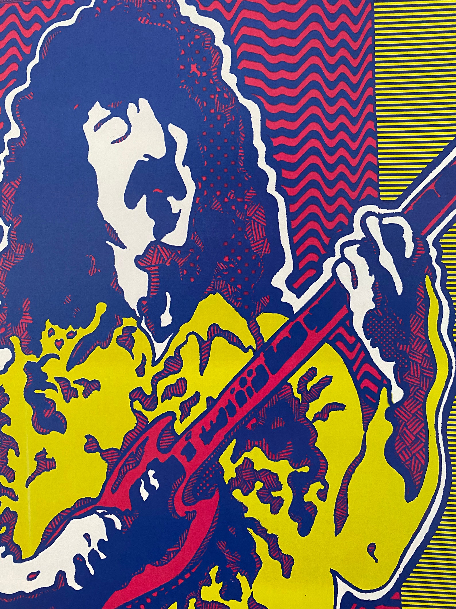 Frank Zappa Art Print / 1970s - Etsy