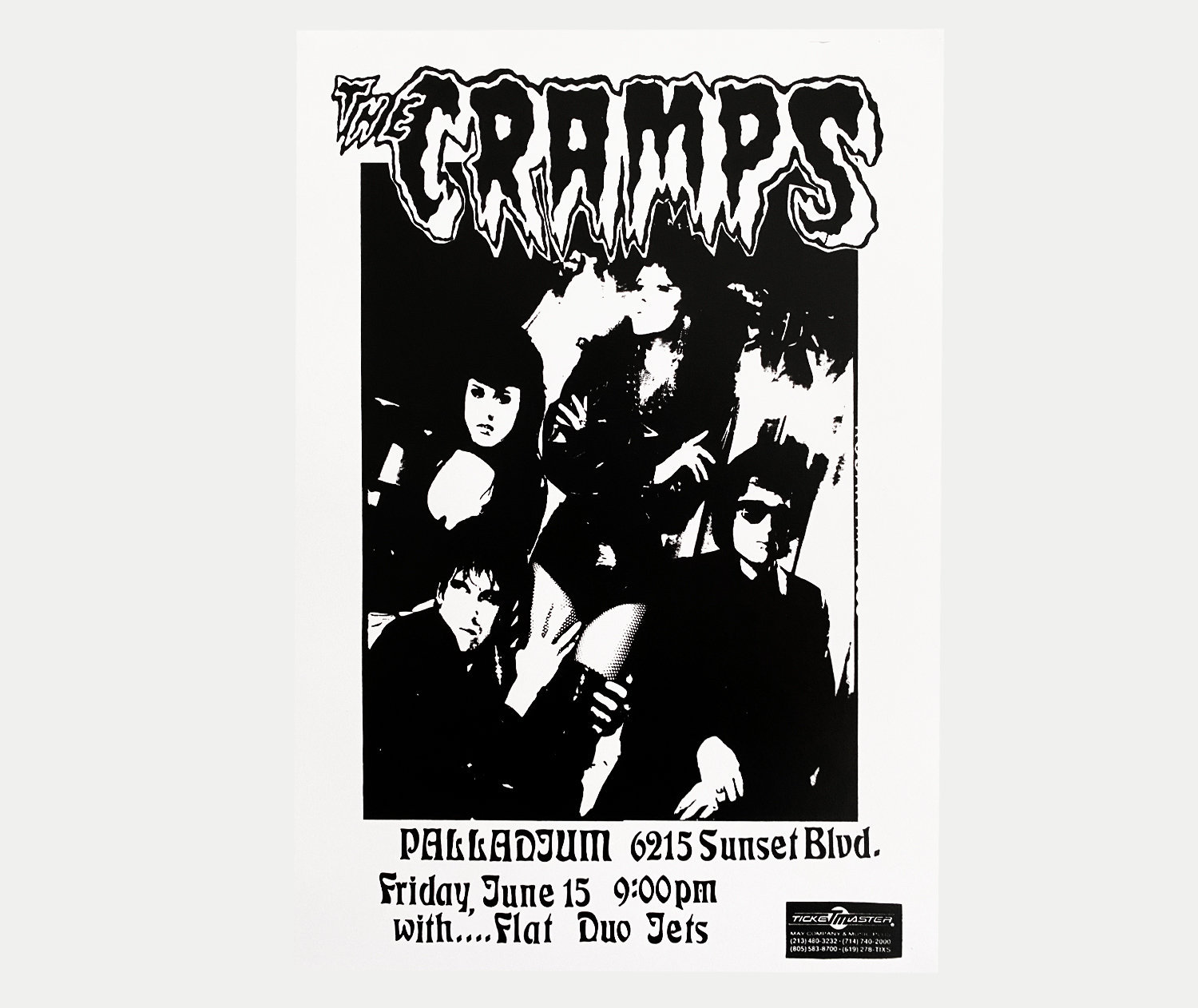 The Cramps Poster / Live in NYC 1989 / Stay Sick - Etsy