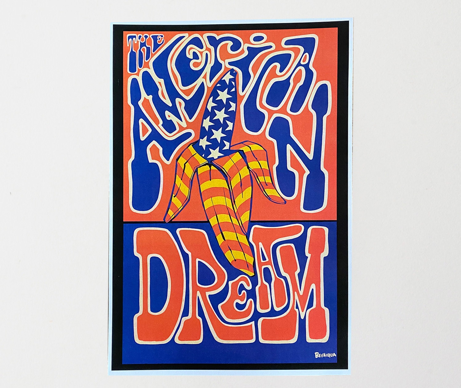The American Dream Pop Art Poster / Art Print From 1967 / Rare - Etsy