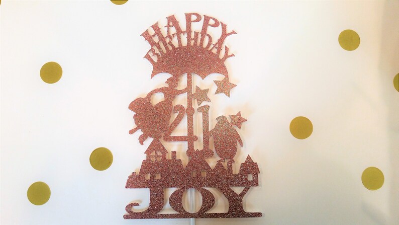 Mary Poppins Cake Topper Mary Poppins Birthday Party Mary | Etsy