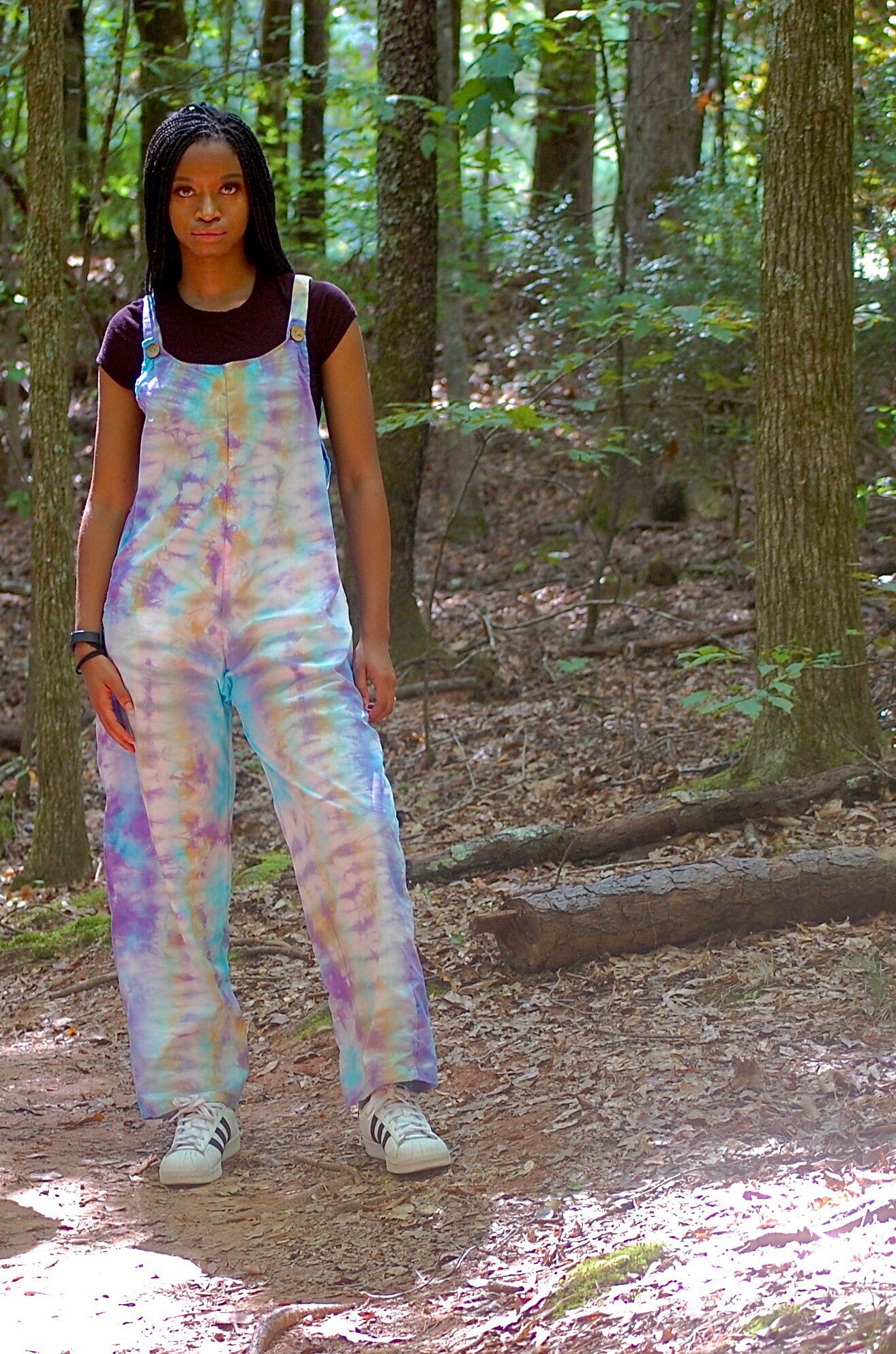 Handmade Tie Dye Overalls Handmade Boho Overalls Hippie - Etsy