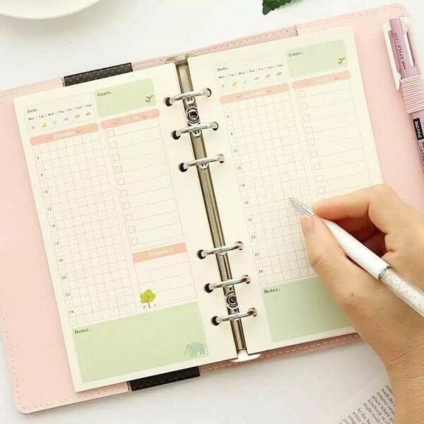 Cute A6 Planner - Etsy