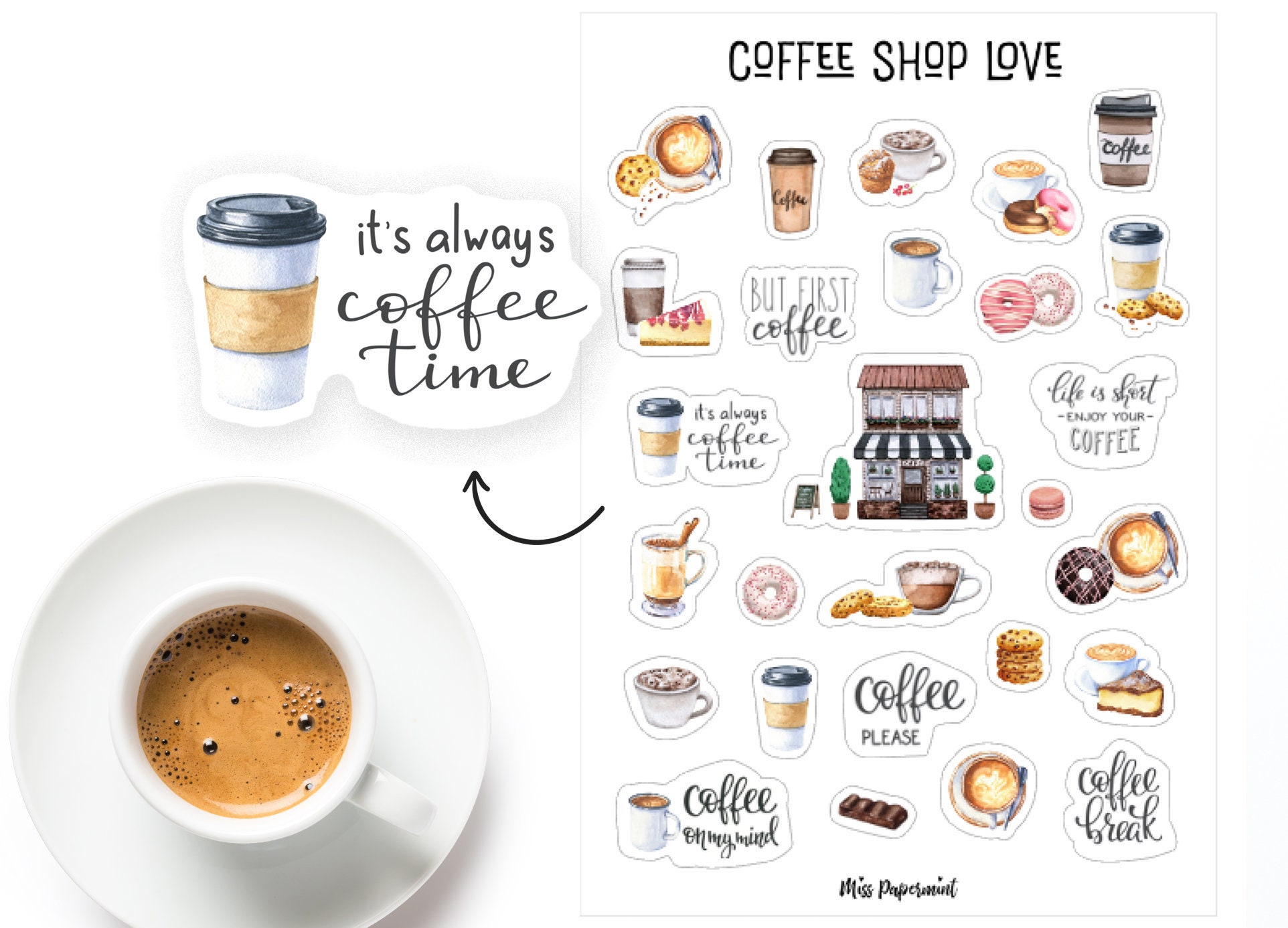 Decals & Skins Coffee Shop Stickers Electronics & Accessories etna.com.pe