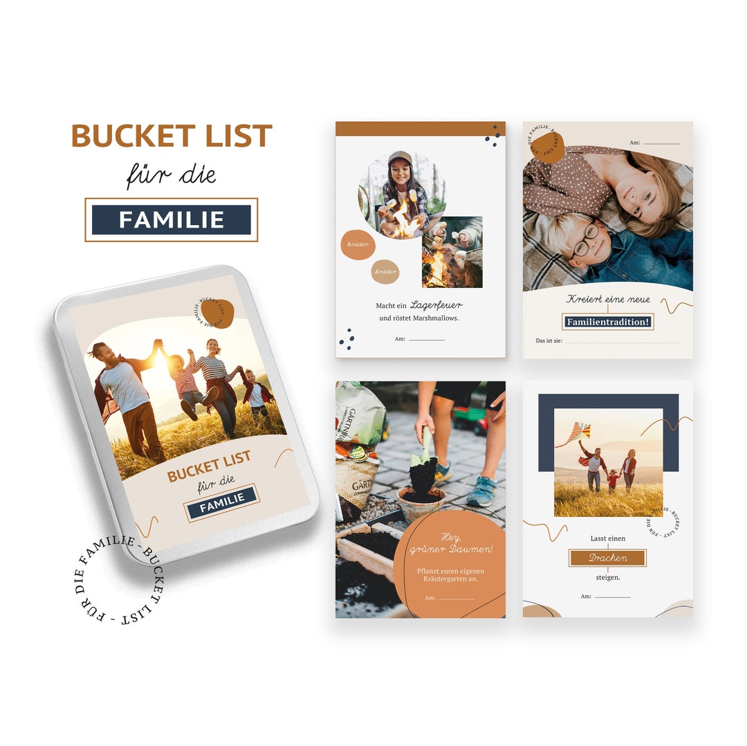 Bucket List for the Family 30 Ideas for Spontaneous Experiences and ...