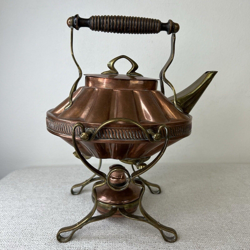 Brass Tilting Teapot - Etsy