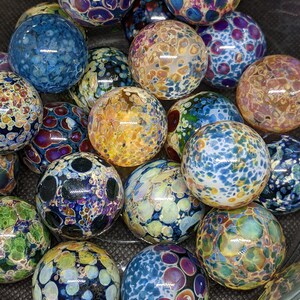 Speckled Mystery Marbles Surprise Marbles Random Marbles - Etsy