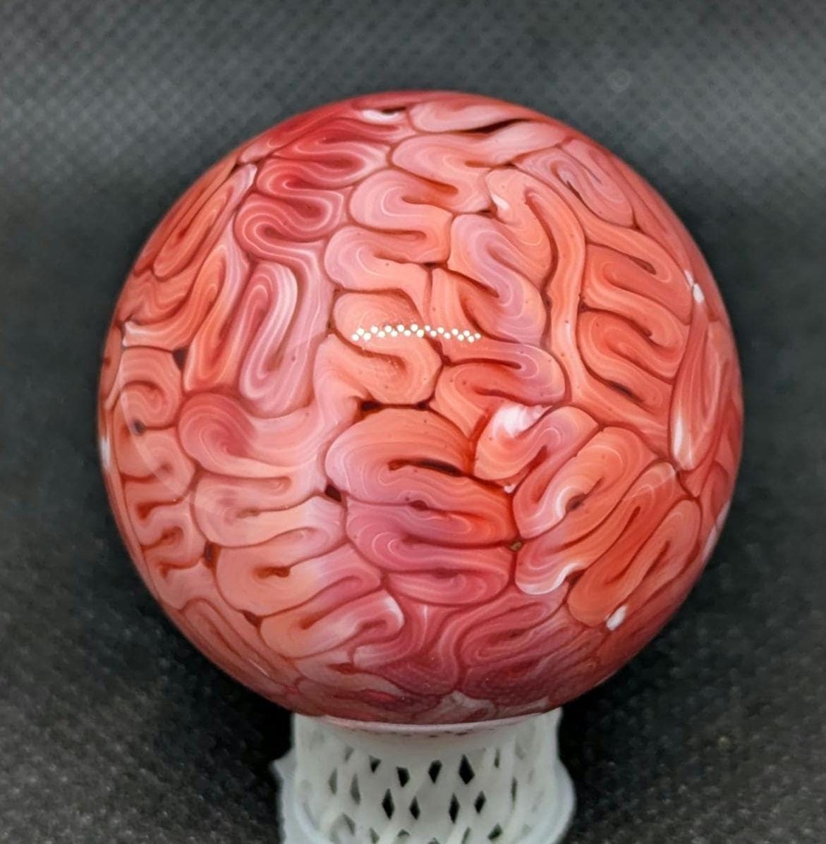 Brain Marbles 1" & 1.5", Play Marbles, Collectible Art, Glass Art ...