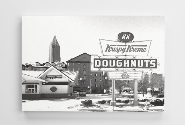 KRISPY KREME ATL - Etsy