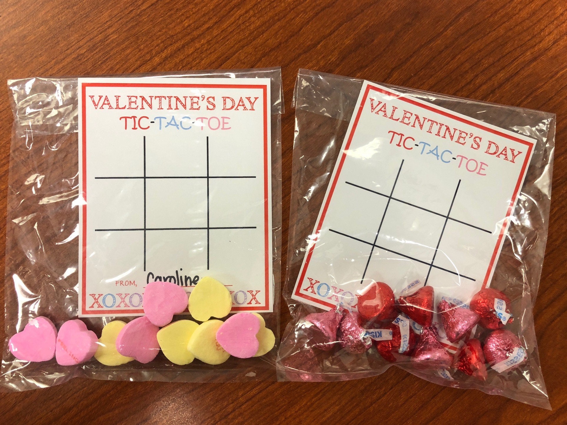 Printable Valentines Day Tic Tac Toe Boards - Etsy UK