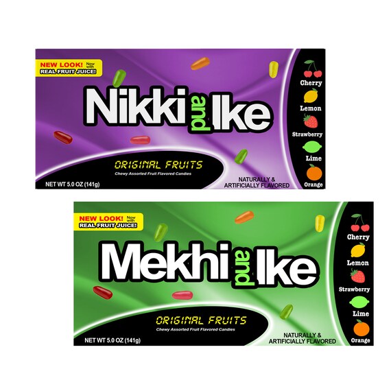 Custom Chewy Candy Cover | Etsy