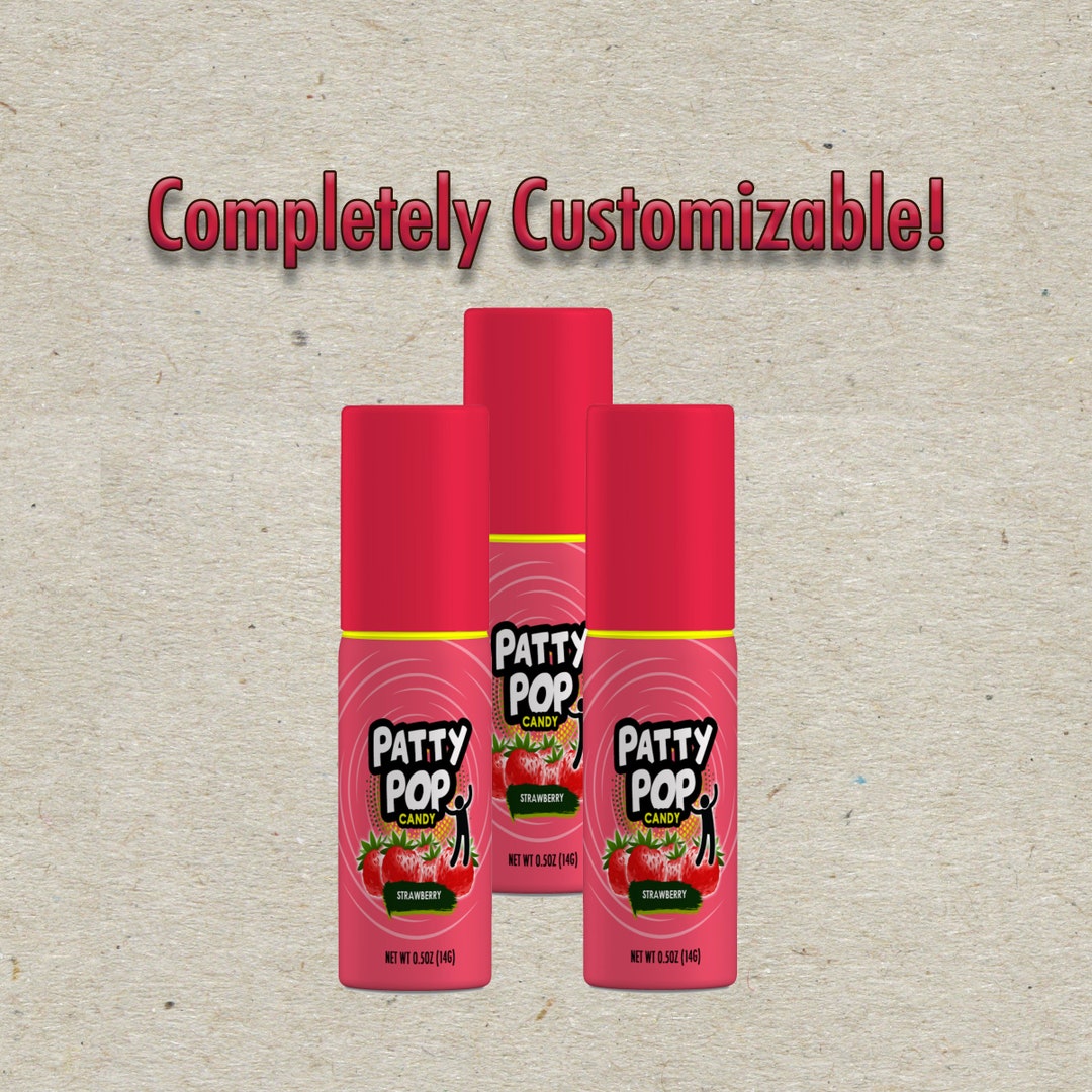 Custom Push Pop Candy - Etsy