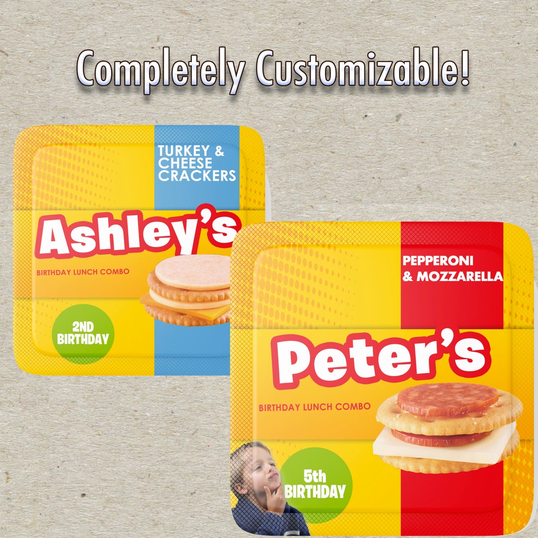 Lunch Snack Labels (labels Only) - Etsy