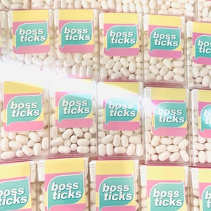 Custom Tic-tac Labels - Etsy