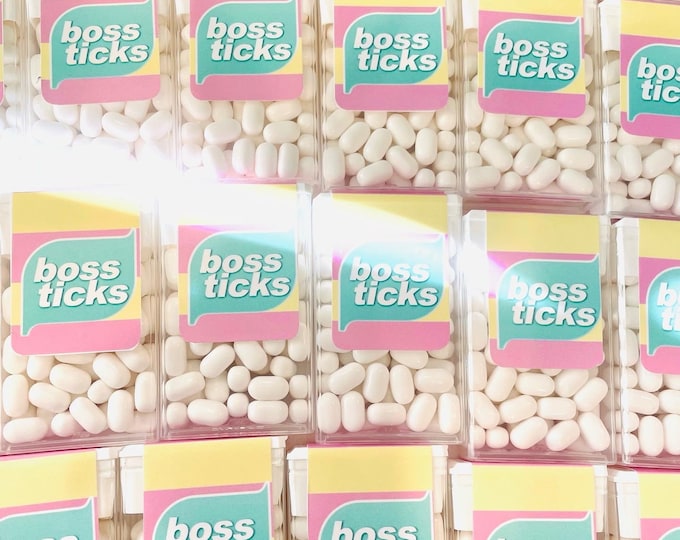 Custom Tic-tac Labels - Etsy