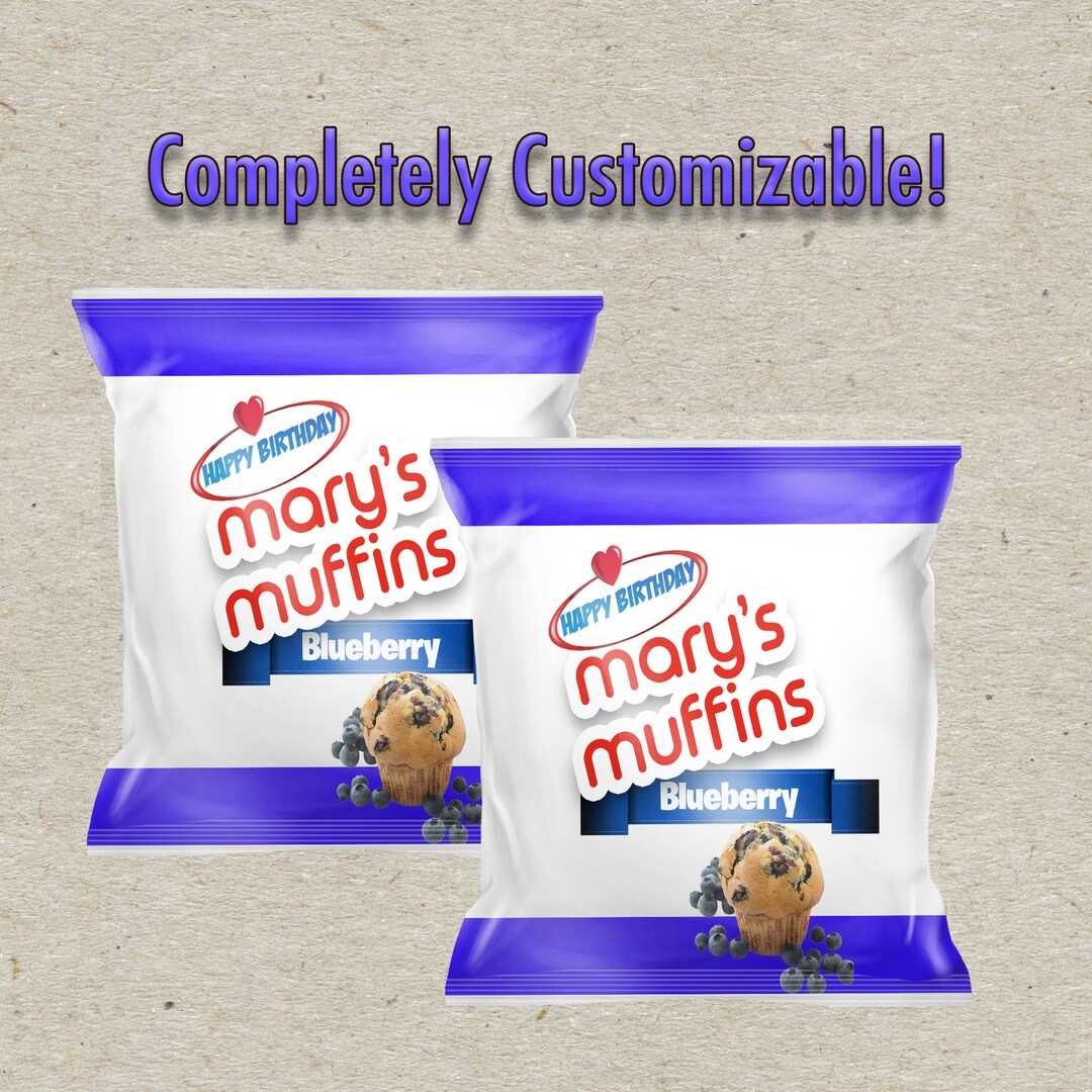 Custom Muffin Packs - Etsy