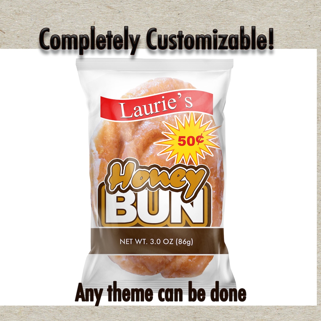 Custom Honey Bun Packs - Etsy