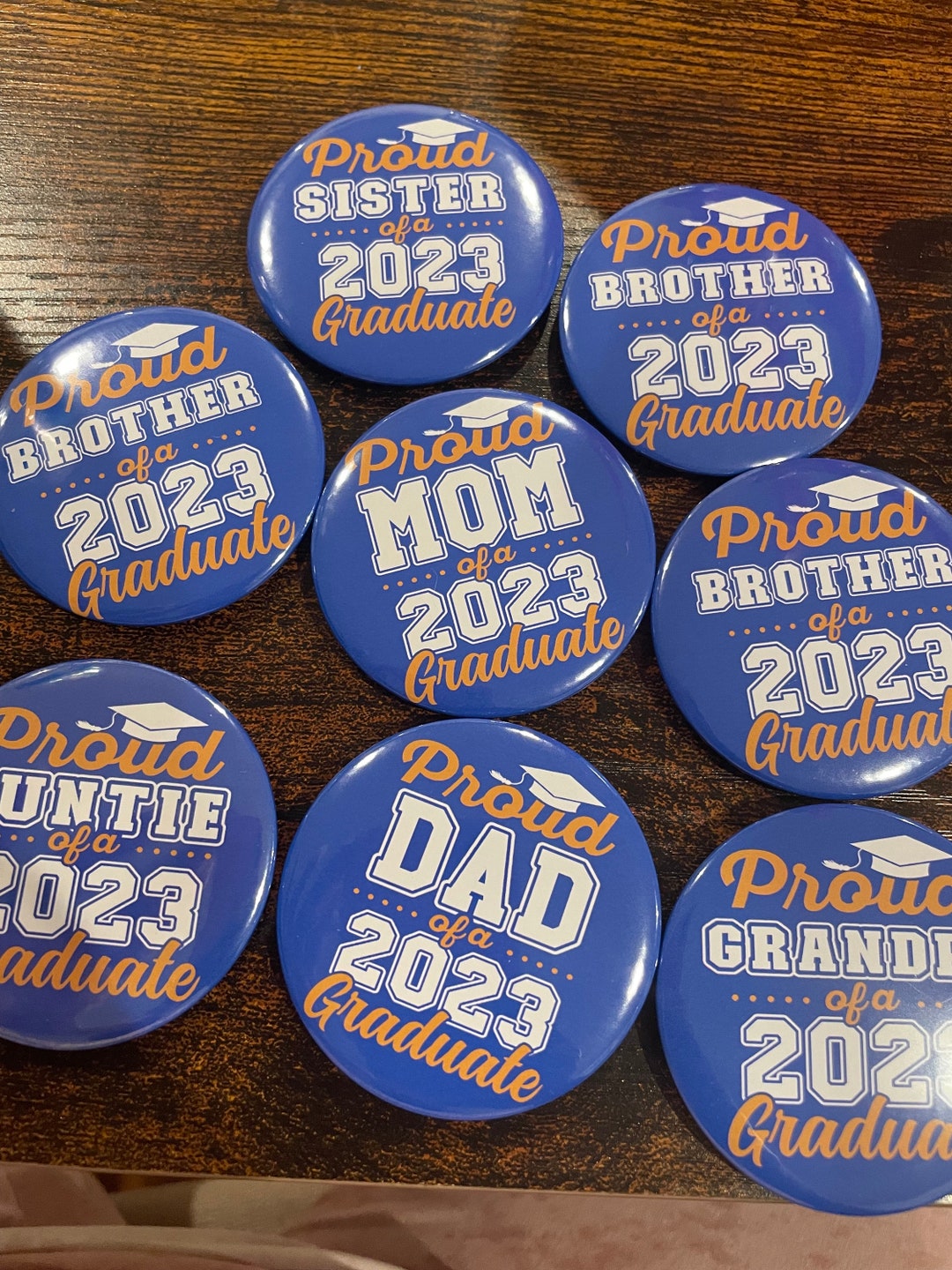 Grad Buttons - Etsy