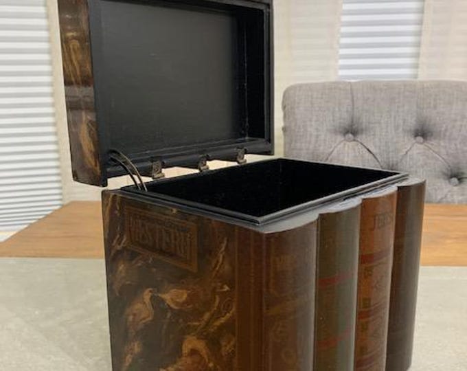 Handsome Faux Book Display Storage Box, Storage Cases, Stackable ...