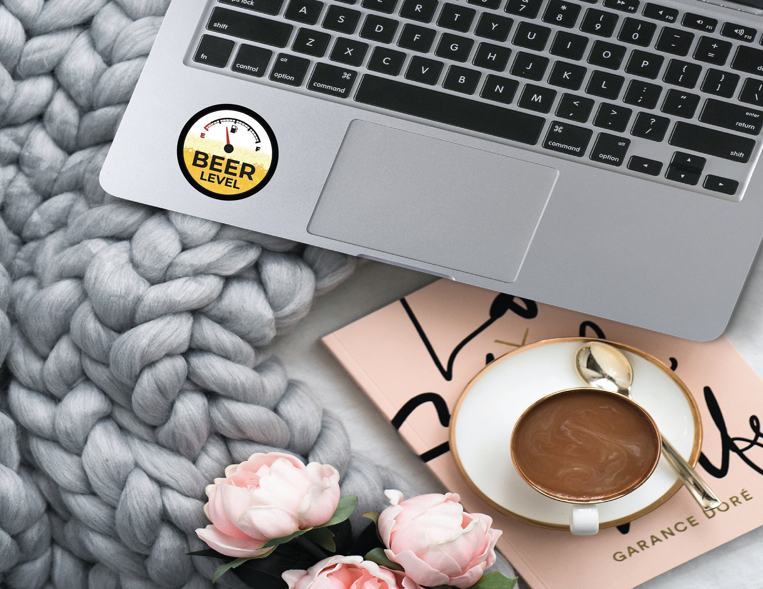 Beer Level Sticker, Garage Fridge Sticker, Full Empty Beer Decal, Beer ...