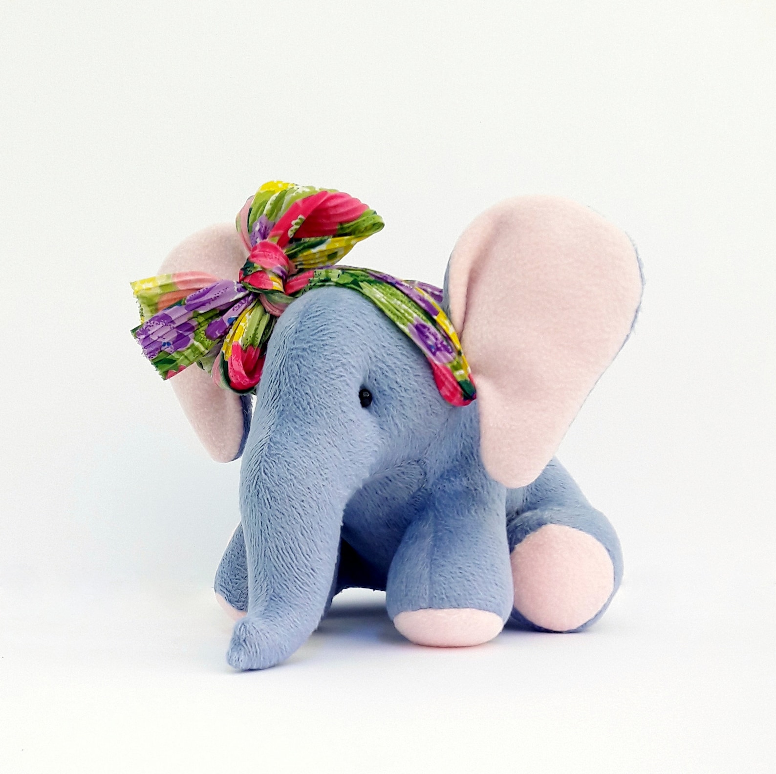 Plush Elephant Toy Elephant Stuffie Soft Elephant Toy Easy | Etsy