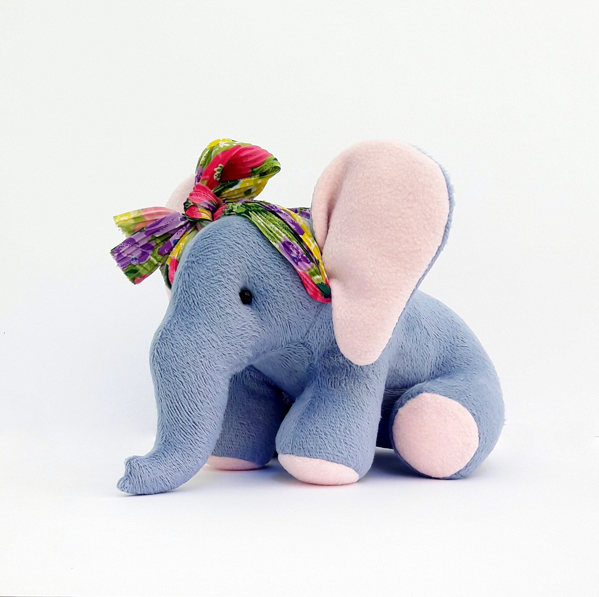 Plush Elephant Toy Elephant Stuffie Soft Elephant Toy Easy | Etsy