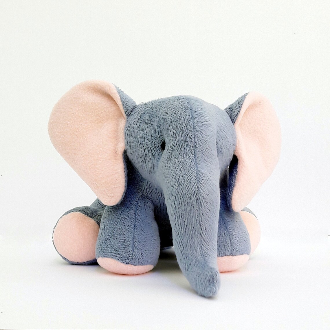 Plush Elephant Toy Elephant Stuffie Soft Elephant Toy Easy | Etsy