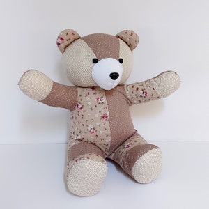 Memory Bear Pattern 14", Make Teddy Bear, Keepsake Bear Sewing Pattern ...