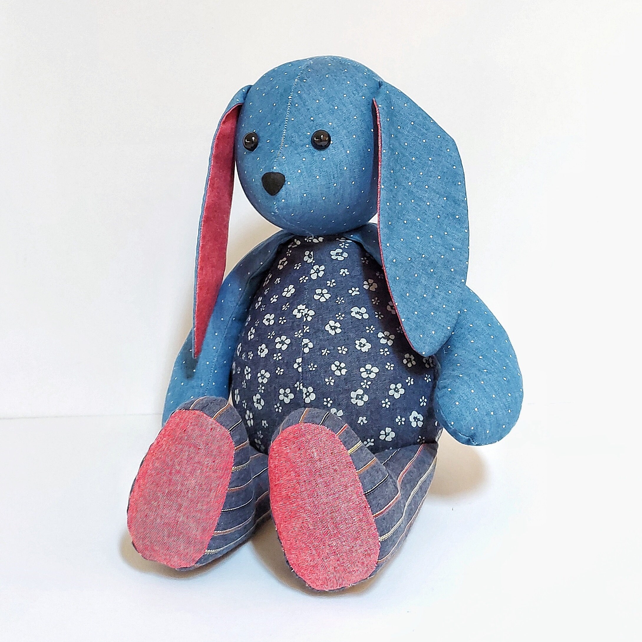 Memory Bunny Sewing Pattern: 14" & 18" Stuffed Rabbit (PDF Pattern) - Etsy