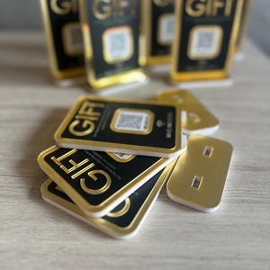 Acrylic Mini Stand With Qr-code, Can Contain: Menu Template on the ...