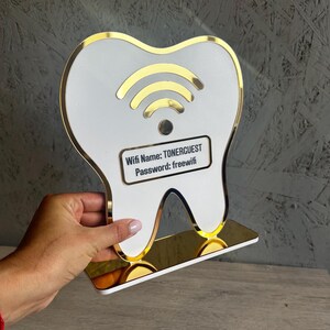 Dentist Office Sign With QR Code: Orthodontist Gift - Etsy