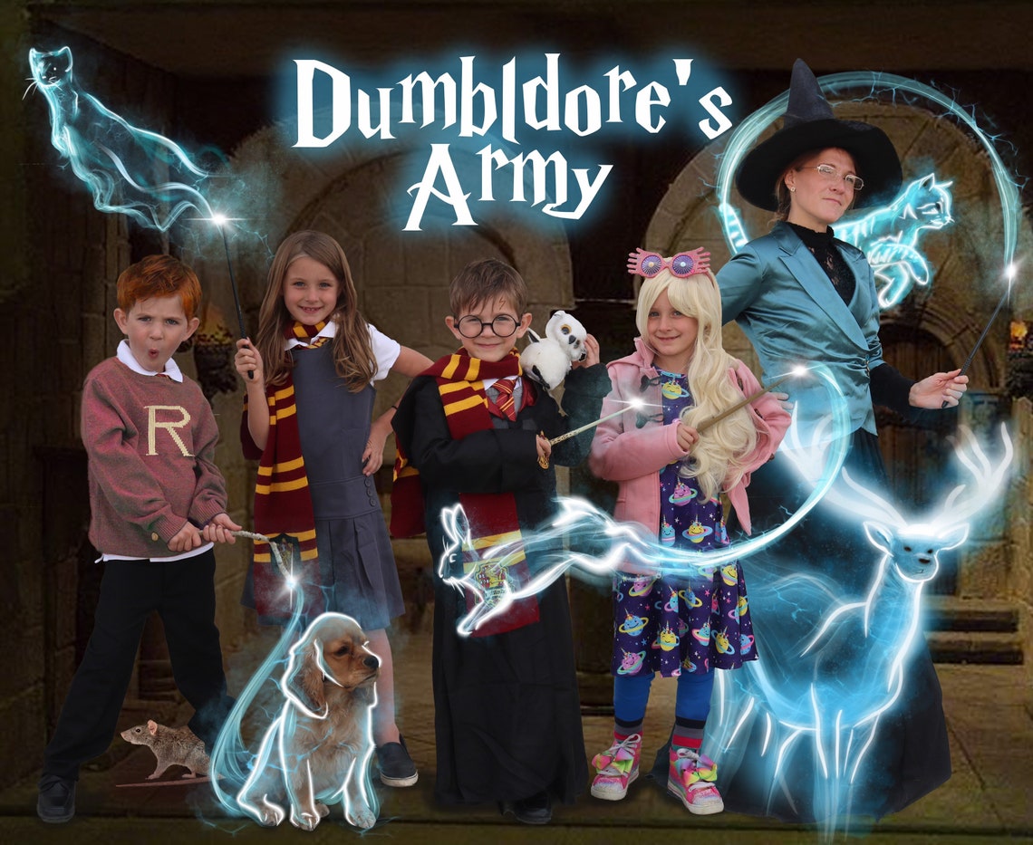 Magical Animals Wizard Wands Overlay Clip Art Instant Digital Download ...